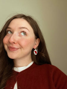 Noelle Earrings: Polymer Clay Earrings and more